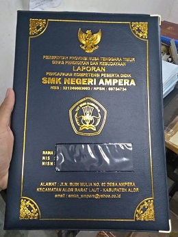 Cetak Map Raport SMP Custom Kabupaten Kota Baru | PromosiUsaha.com