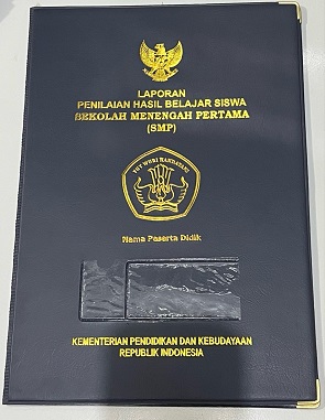 Cetak Map Raport SMP Custom Kota Metro | PromosiUsaha.com